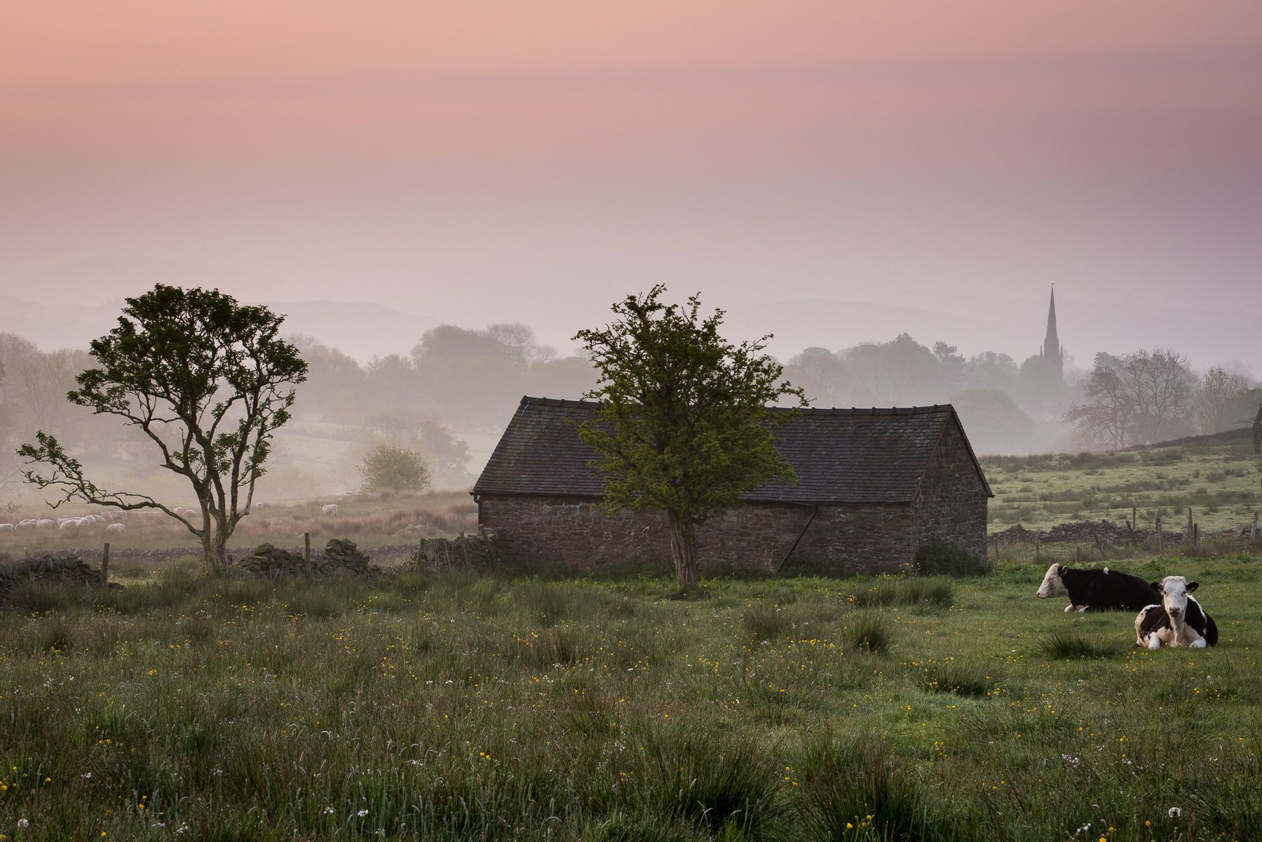 Butterton Village in Staffordshire Peak District - James Pictures