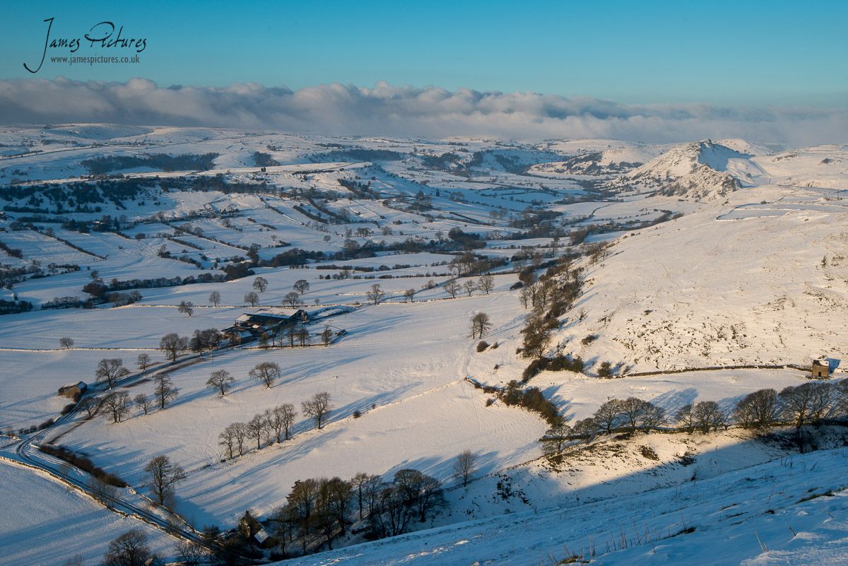 Looking North West from High Wheeldon - James Pictures