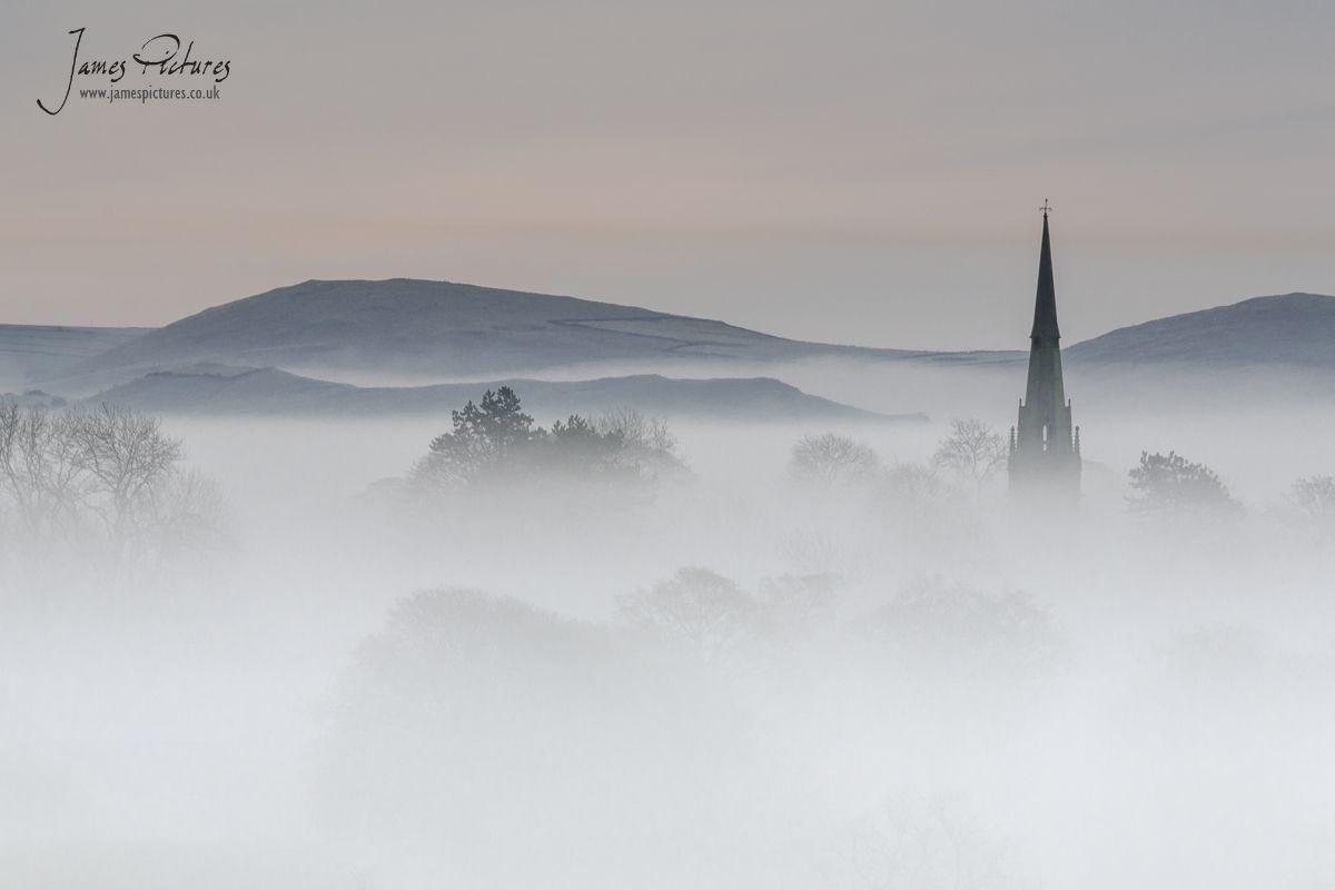 The church of St Bartholomew in Butterton - James Pictures